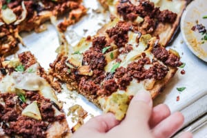 The BEST Middle Eastern Pizza - VIDEO!! | Honest & Tasty